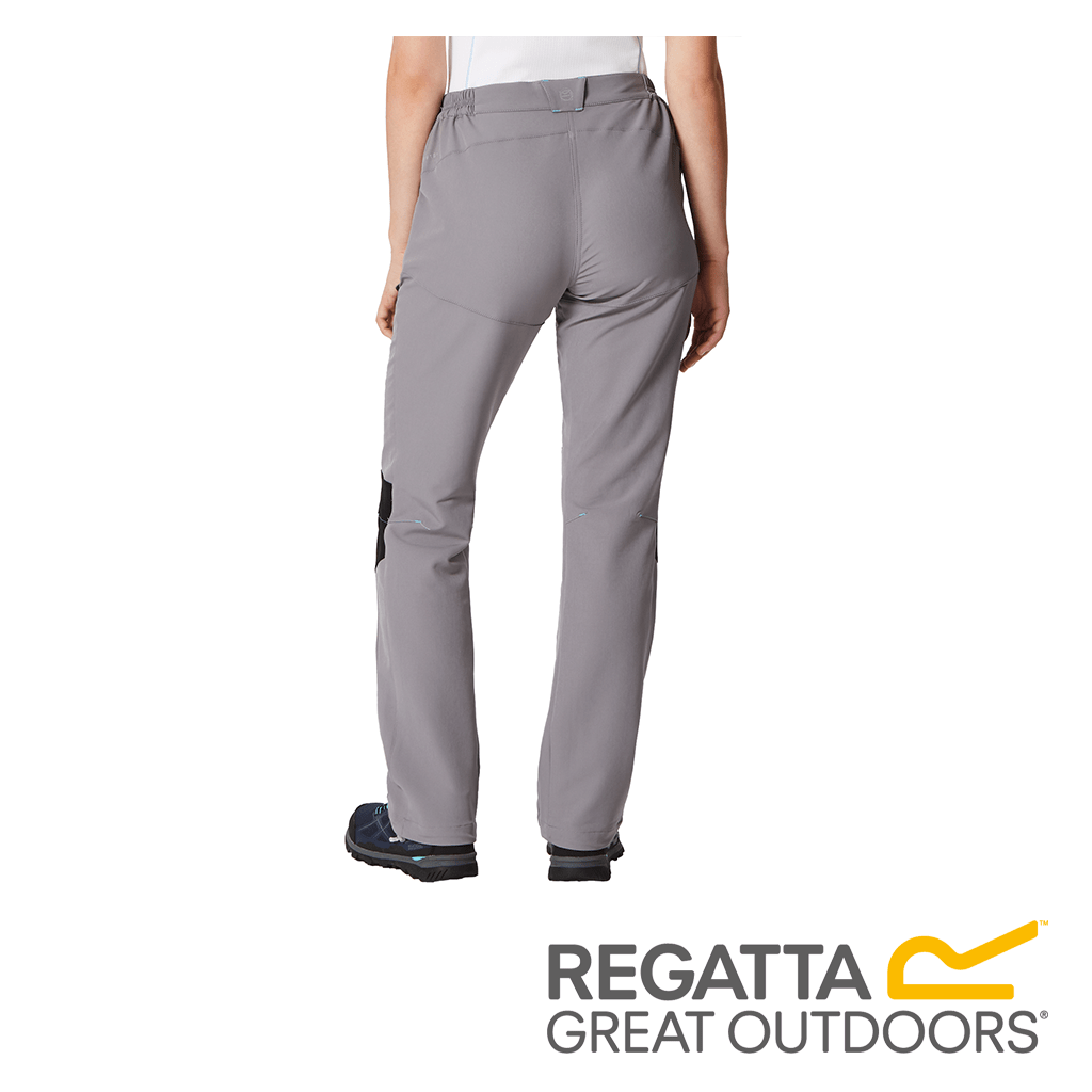 Regatta Womens Questra Trousers Rock Grey Black Project X Adventures
