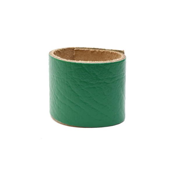 Simple Loop Leather Woggle - Thin Leather - Dark Green | Project X ...